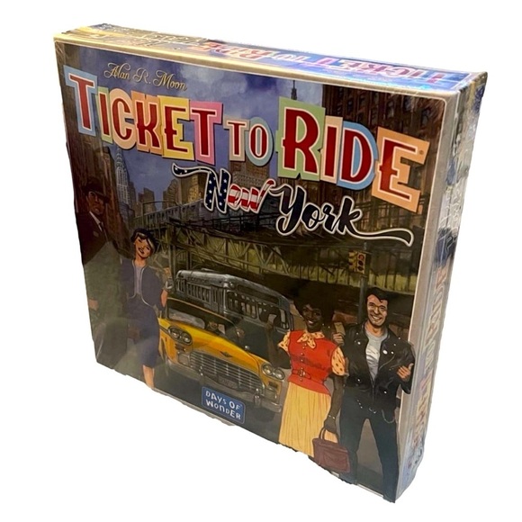 Days Of Wonder | Games | Ticket To Ride New York Board Game | Poshmark